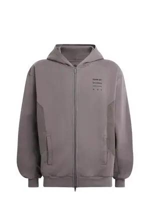 REPRESENT 247 Uprising Zip-up Hoodie - Grey