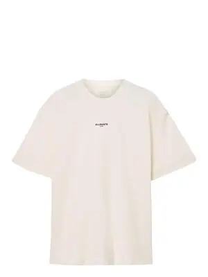 ALLSAINTS Organic Cotton Mikro Oversized T-shirt - White