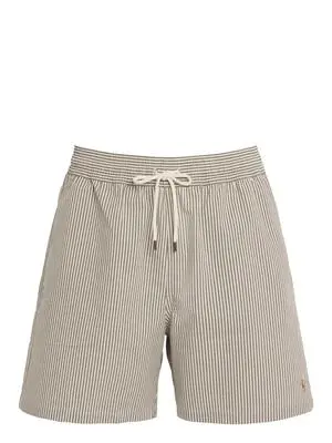 Polo Ralph Lauren Seersucker Traveller Swim Shorts - Green