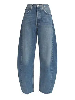 AGOLDE Luna Barrel-leg Jeans - Blue