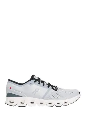 On Cloud X 4 Trainers - Silver