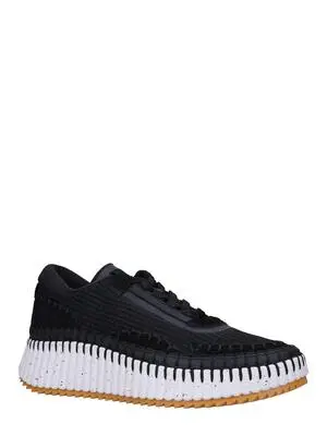 Chloé Nama Runner Sneakers - Black