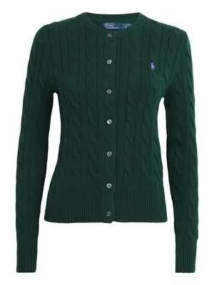 Polo Ralph Lauren Cotton Cable-knit Cardigan - Green