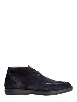 Brioni Suede Ankle Boots - Blue