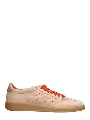 Santoni Suede Pulse Sneakers - Pink