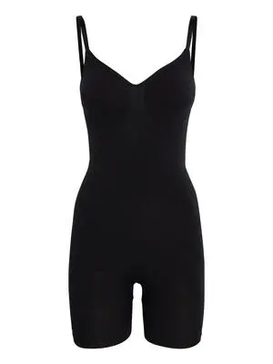 SKIMS Seamless Sculpt Mid-thigh Bodysuit - Black