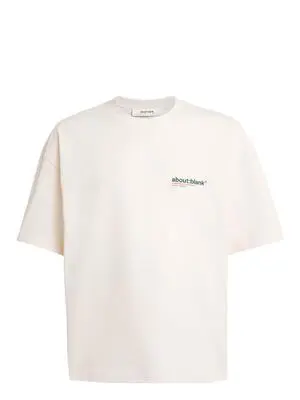 ABOUT:BLANK Cotton Logo T-shirt - White