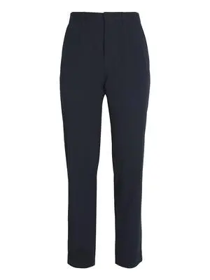 Vince Cotton Owen Straight Trousers - Navy