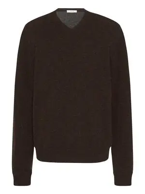 THE ROW Rod Cashmere Sweater - Brown