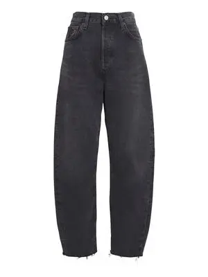 AGOLDE Luna Barrel-leg Jeans - Black