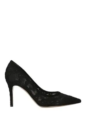 GIANVITO ROSSI Lace Claudia 85 Pumps - Black