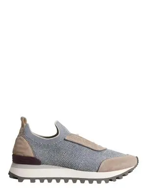 Eleventy Knitted Low-top Sneakers - Grey