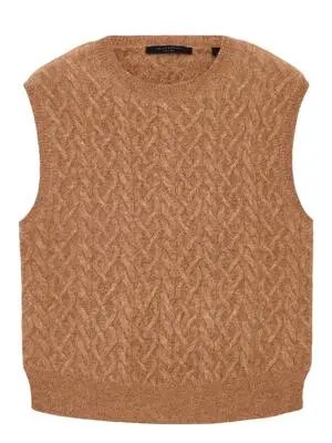 ALLSAINTS Alpaca-Blend Sirius Sweater Vest