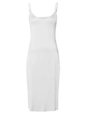 Hanro Satin Midi Dress - Ivory