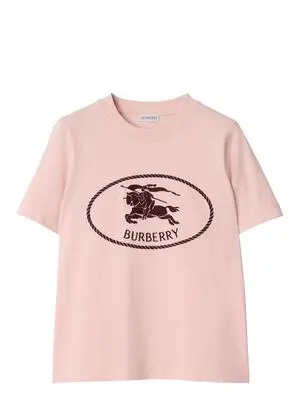 Burberry Equestrian Knight T-shirt - Pink
