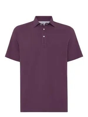 Brunello Cucinelli Cotton Piqué Polo Shirt - Red