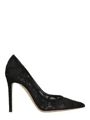 GIANVITO ROSSI Lace Claudia 105 Pumps - Black