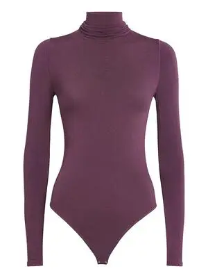 Wolford Rollneck Colorado Bodysuit Purple