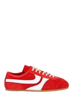 Dries Van Noten Suede Dustin Sneakers - Red