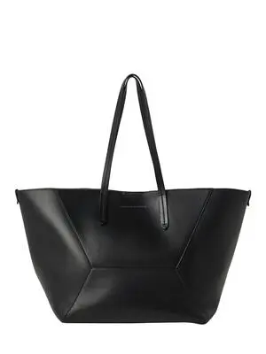 Brunello Cucinelli Bc Duo Calfskin Tote Bag - Black