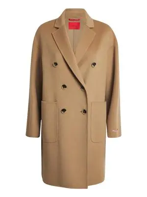 Max & Co. Virgin Wool Double-breasted Coat - Beige