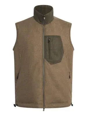 Sease Reversible Padded Explorer Gilet - Green