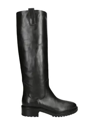 AeydĒ Leather Knee-high Boots - Black