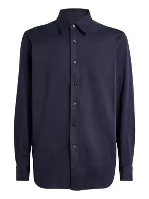 Brioni Cotton Shirt - Blue