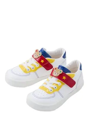 MIKI HOUSE Teddy Sneakers - Red