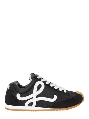 Loewe Leather Ballet Runner 2.0 Sneakers - Black