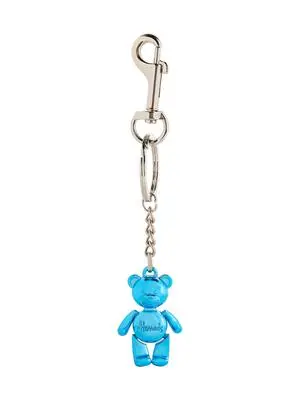Harrods Jointed Bear Keyring - Blue
