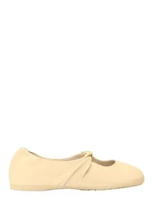 Loewe Leather Ballet Flats - Beige