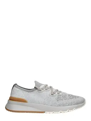 Brunello Cucinelli Lace-up Sneakers - White