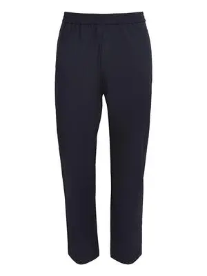Barena Venezia Virgin Wool Drawstring Trousers - Navy