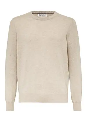 Brunello Cucinelli Cashmere Sweater - Beige
