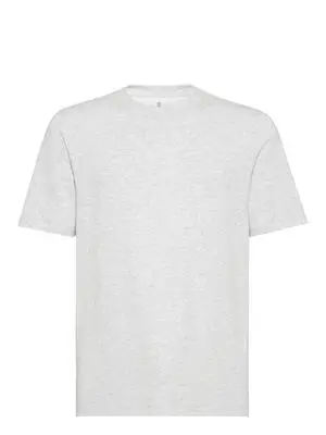 Brunello Cucinelli Cotton Crew-neck T-shirt - White