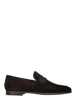 Magnanni Suede Diezma Loafers - Brown