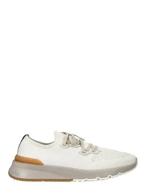 Brunello Cucinelli Knitted Sneakers - Beige