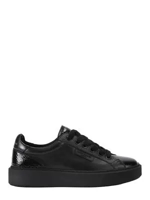 Kurt Geiger Leather Albion Sneakers - Black