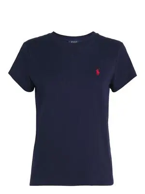 Polo Ralph Lauren Cotton Polo Pony T-shirt - Navy