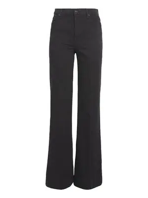 7 For All Mankind Modern Dojo Soho Flared Jeans - Black