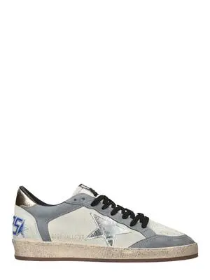 GOLDEN GOOSE Ball Star Suede Sneakers - Blue