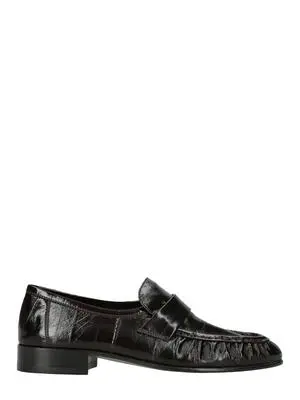 THE ROW Soft Eel Loafers - Brown