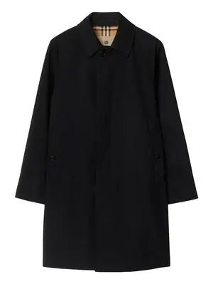 Burberry Mid-length Camden Heritage Car Coat - Black