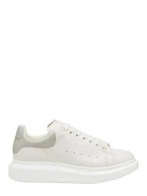 Alexander McQueen Leather Oversized Sneakers - White