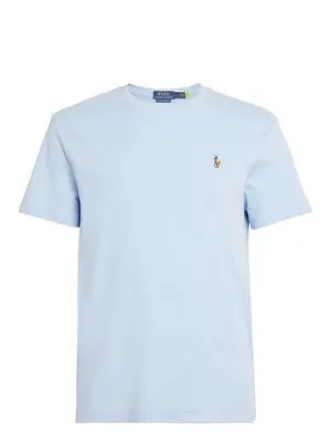 Polo Ralph Lauren Pima Cotton Polo Pony T-shirt Blue
