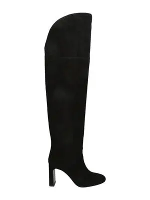 STUART WEITZMAN Suede Over-the-knee Boots 85 - Black
