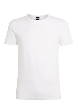 BOSS Cotton-blend T-shirt - White