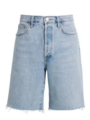 AGOLDE Anson Denim Shorts - Blue