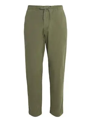 Polo Ralph Lauren Stretch-cotton Twill Prepster Trousers - Green